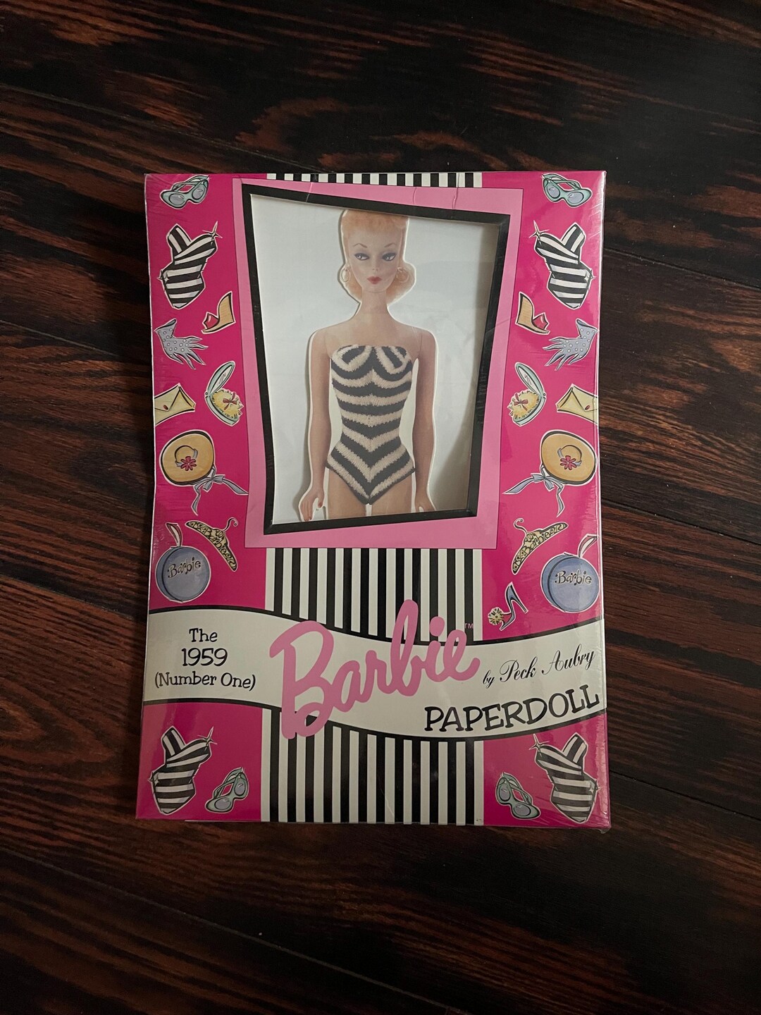 The 1959 Number One Barbie Paper Doll by Peck Aubry 1994 NEW - Etsy