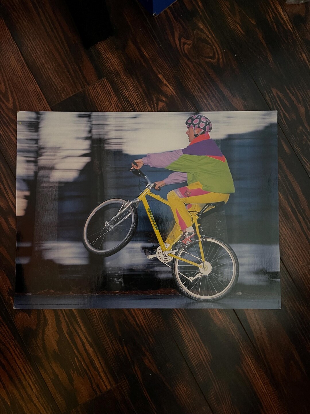 Vintage 1994 Wheeler BMX Bike Rider Poster Wall Art - Etsy