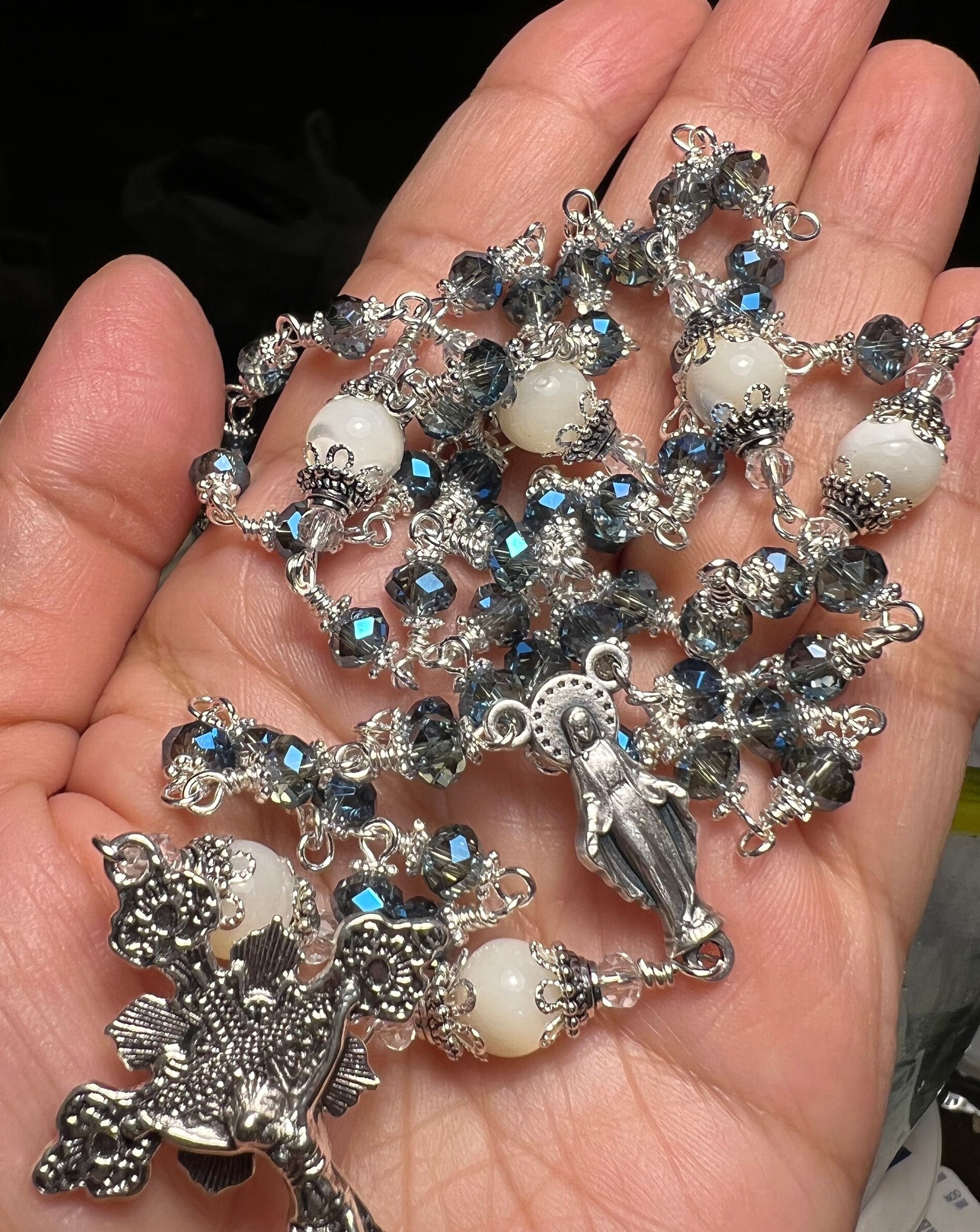 Virgin Mary Heirloom Unbreakable Wire Wrapped Catholic - Etsy