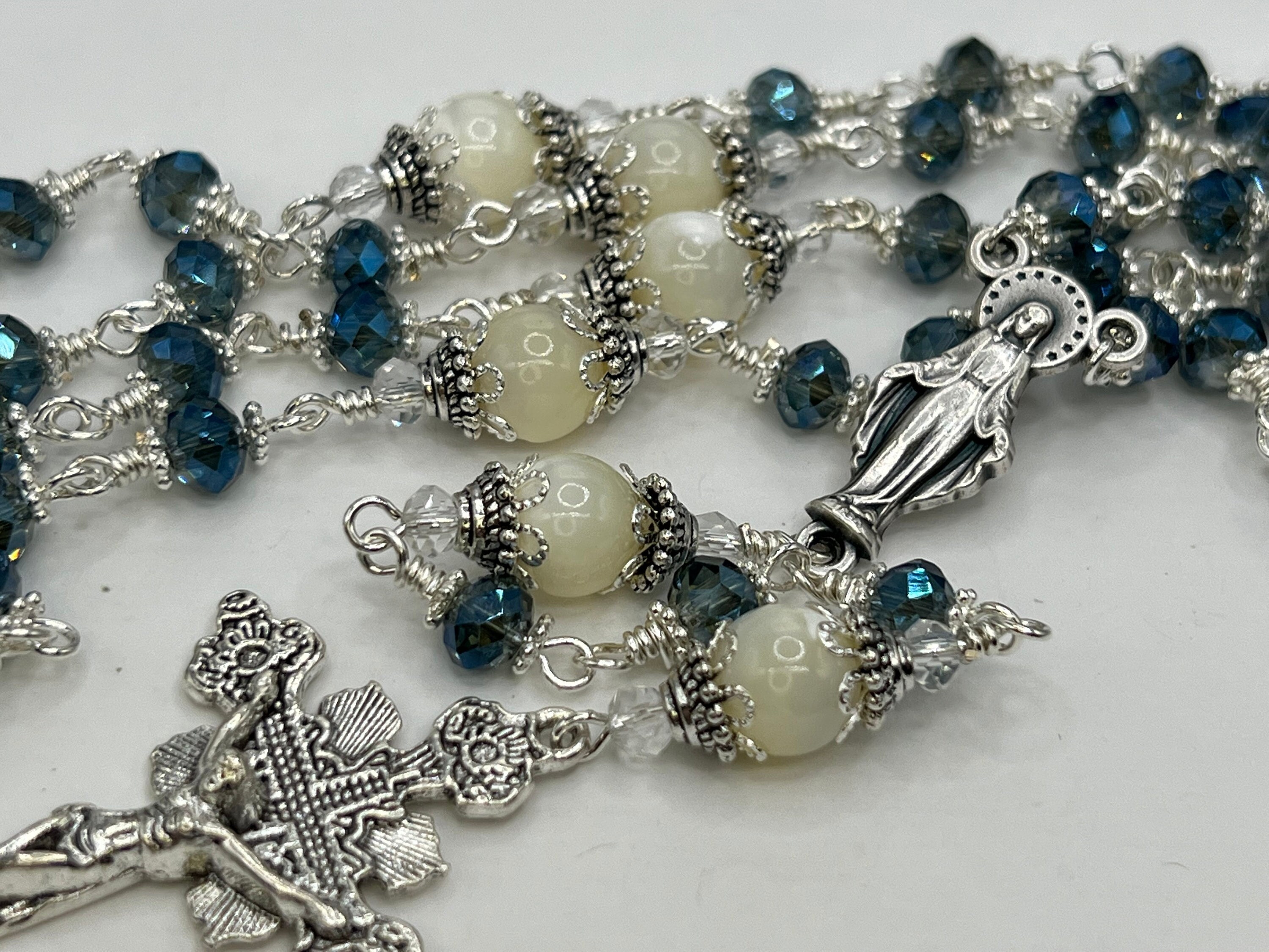 Virgin Mary Heirloom Unbreakable Wire Wrapped Catholic - Etsy