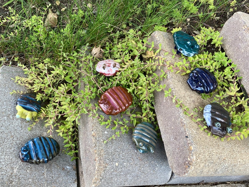 Ceramic Pillbugs (b-grade) - Etsy