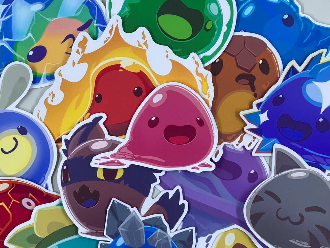 Slime Rancher Slime Sticker Set - Etsy