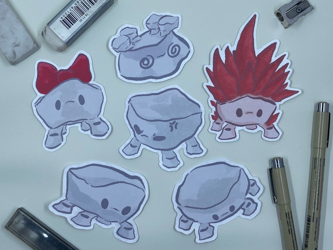 Sky Children of the Light Crab Sticker Set - Etsy