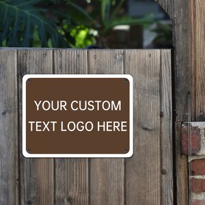 Personalized Metal Sign,custom Text Sign,custom Metal Sign Outdoor ...