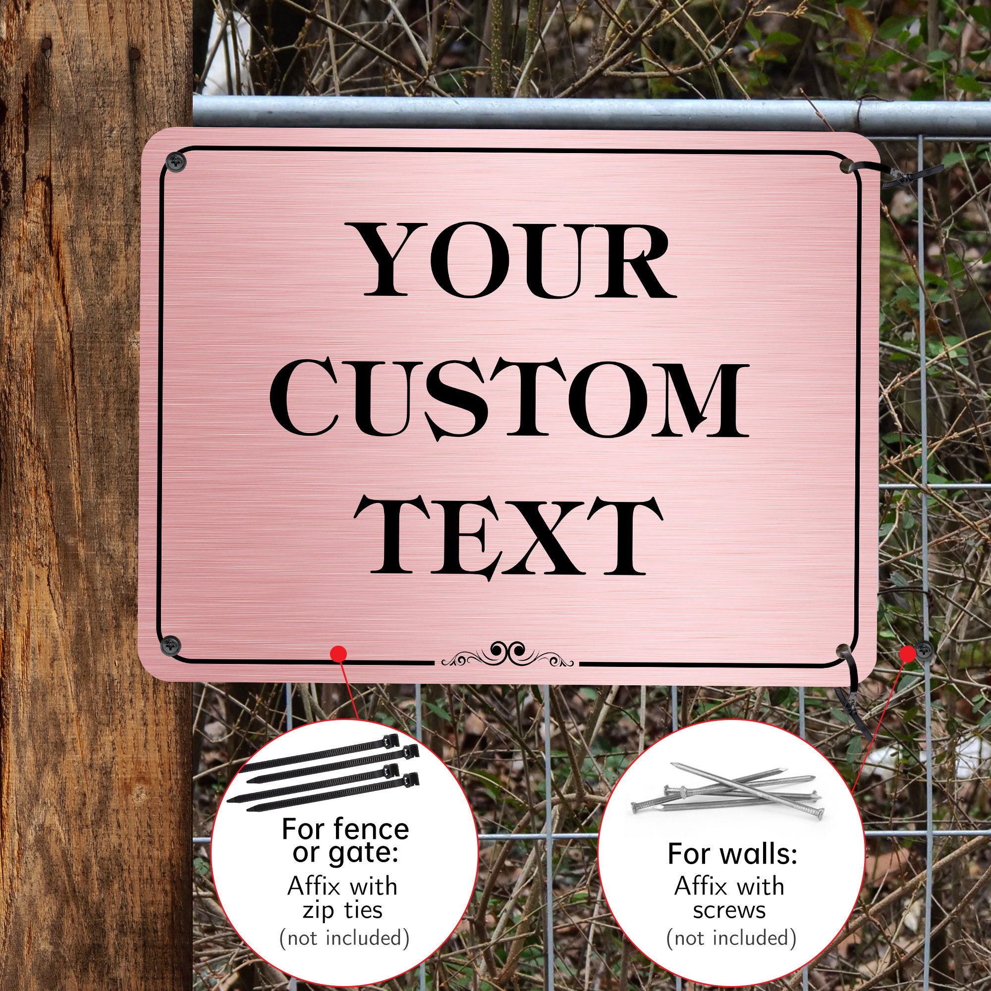 Custom Road Signs,custom Full-color Metal Sign,custom Metal Street Sign ...