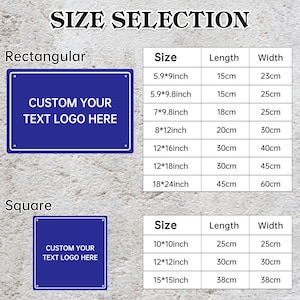 Custom Metal Sign Outdoor, Personalized Sign Weatherproof With Text ...