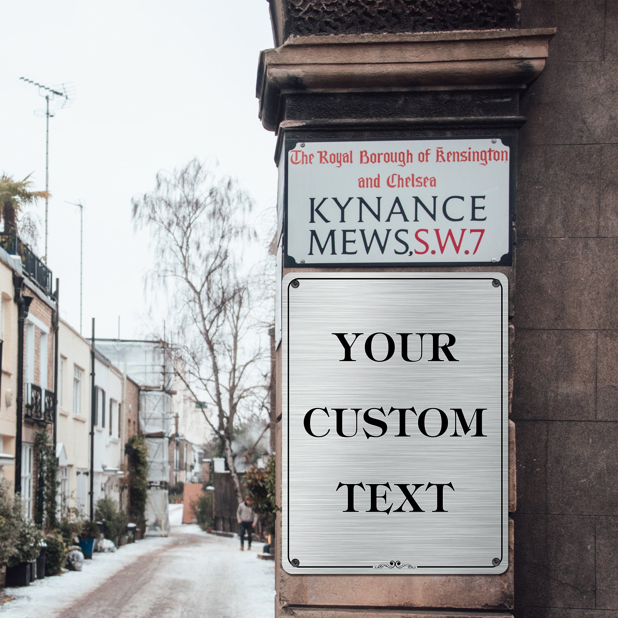 Custom Road Signs,custom Full-color Metal Sign,custom Metal Street Sign ...
