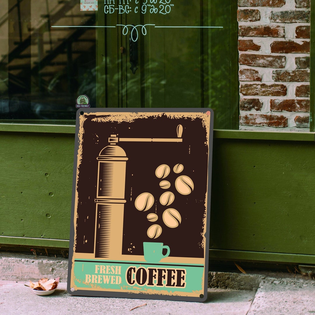 Coffee Bar Sign, Cafe Sign, Coffee Shop Decor,personalized Coffee Bar ...