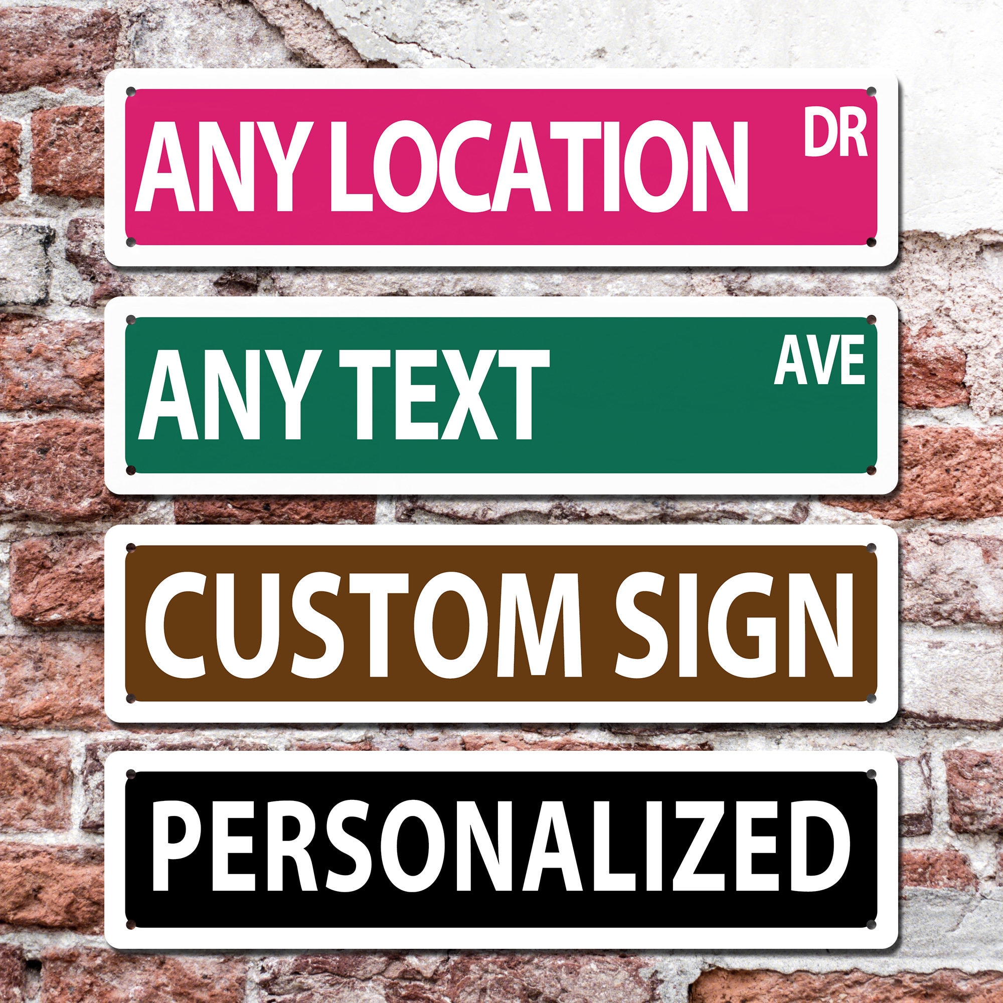 Vintage Custom Metal Street Sign,independents Sign,custom Metal Sign ...