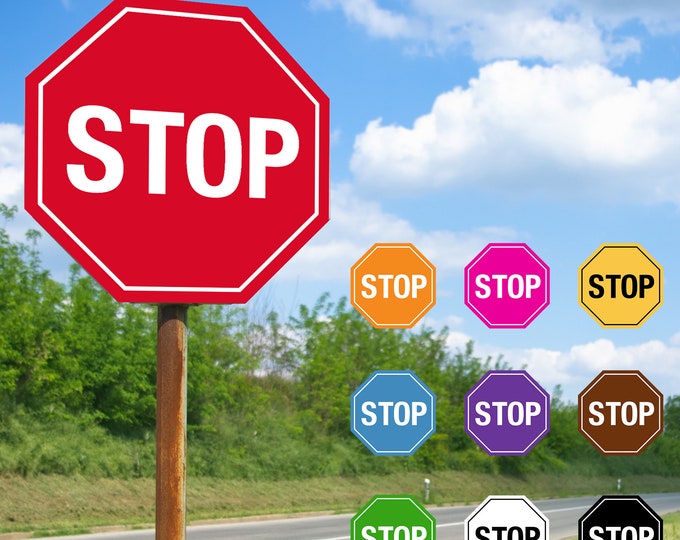 Custom Stop Sign - Etsy