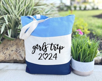 Girls Weekend Bag, Girls Weekend Gift Bag, Canvas Gift Bag, Girls ...