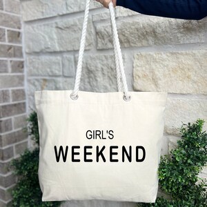 Girls Weekend Trip Bag, Girls Weekend Gift Bag, Girl Group Vacation Bag ...