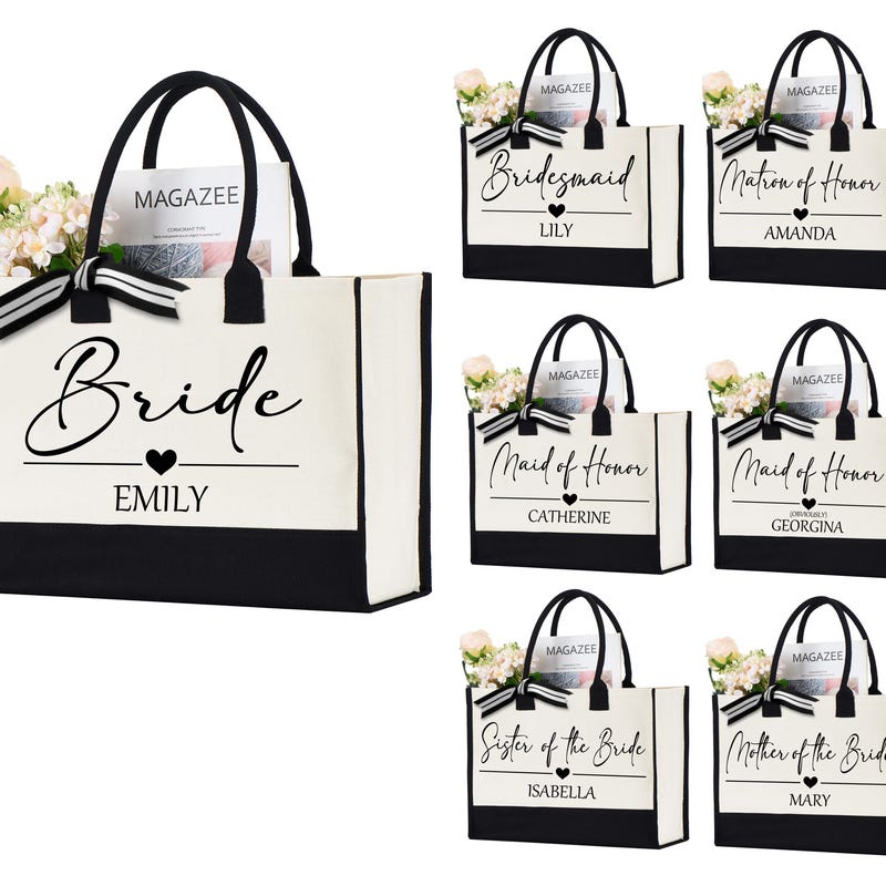 Wedding Totes - Etsy