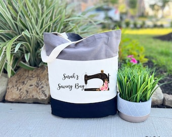 Custom Sewing Accessories Bag, Personalized Sewing Travel Bag, Sewing ...