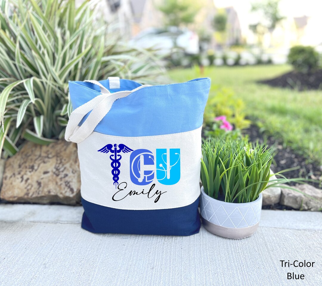 ICU Tote Bag, Graduation Gift, ICU Nurse Graduation Gift, Doctor Gift ...