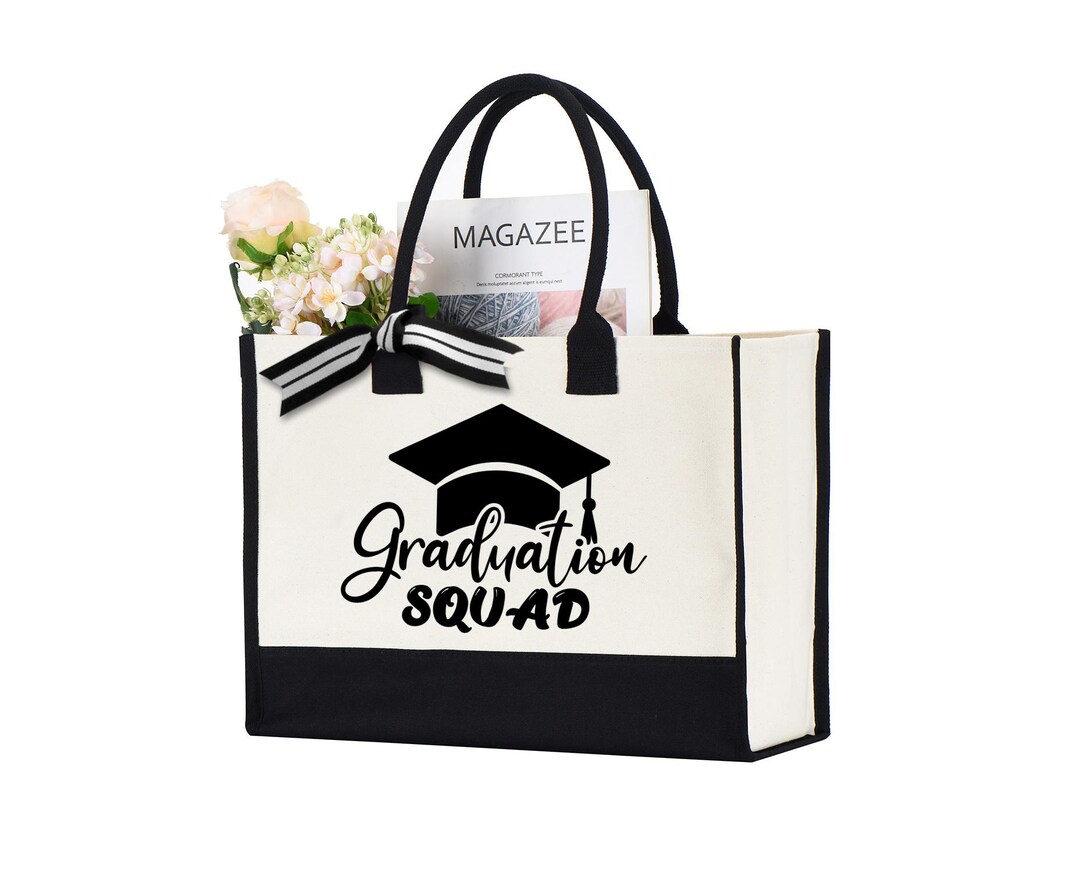 Graduation Squad Gift Bags, Graduation Tote Bag, Graduate Gift Bags ...