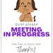 Meeting in Progress / Focus Time in Progress Printable - Etsy