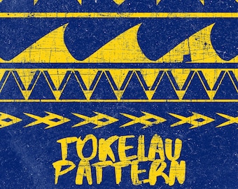 Polynesian Pattern Banner - Etsy