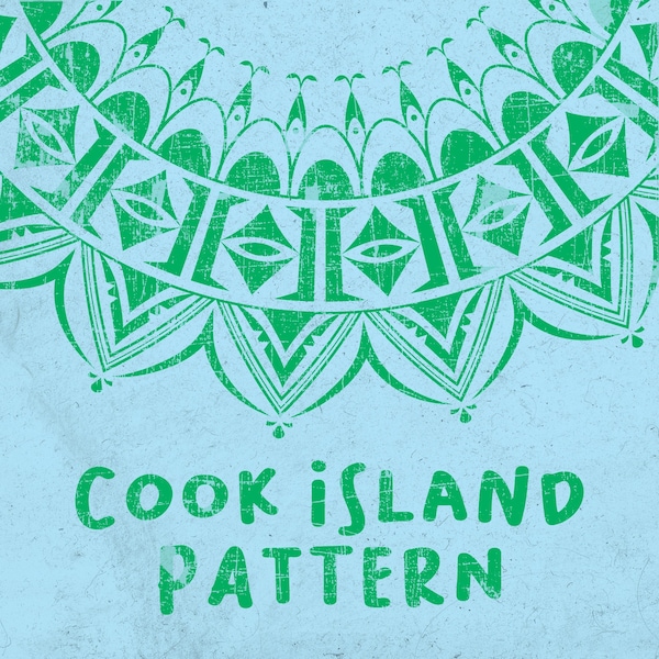 Cook Island Pattern - Etsy New Zealand