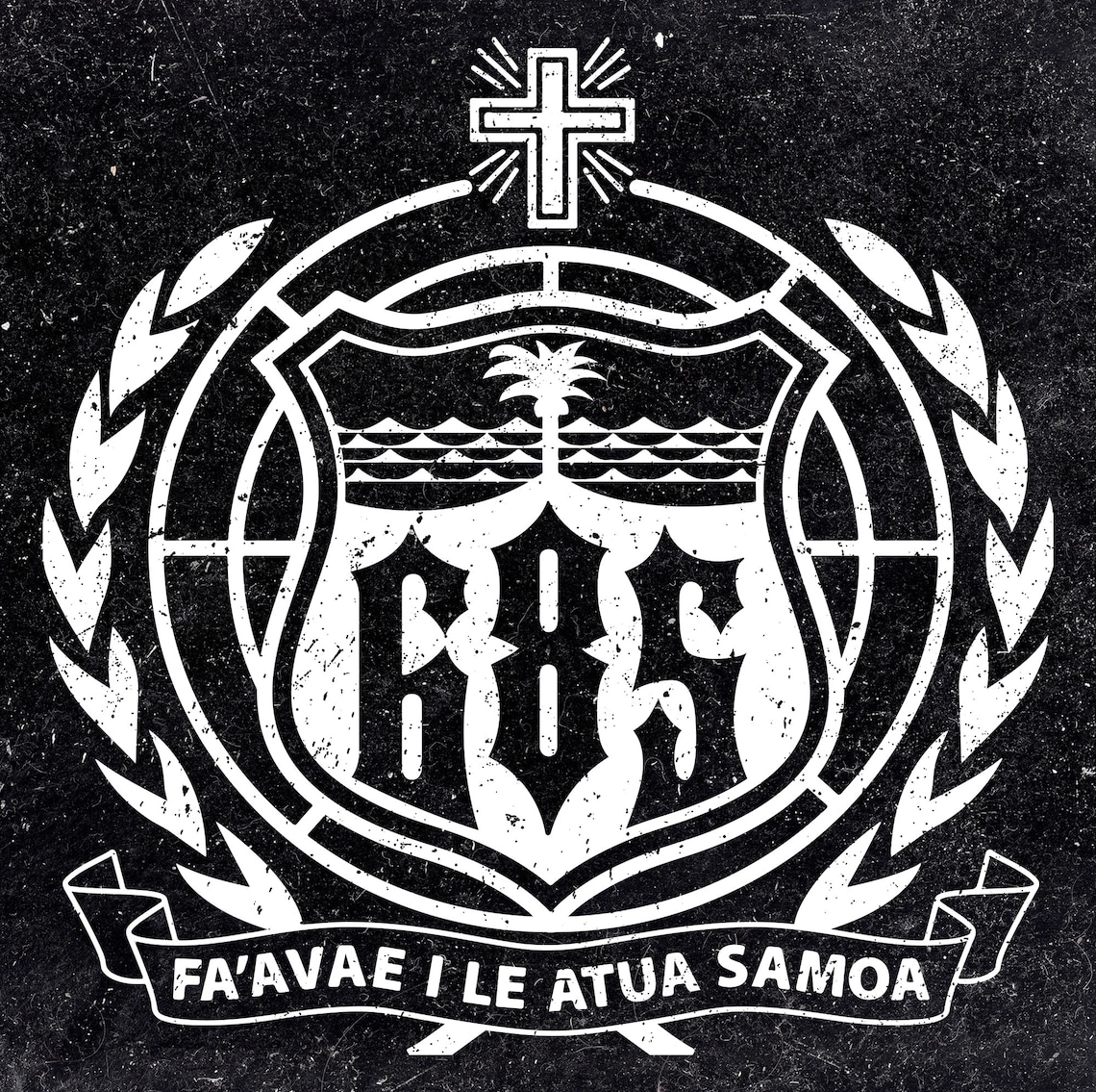685 Samoan Shield Emblem - Digital Design - Etsy