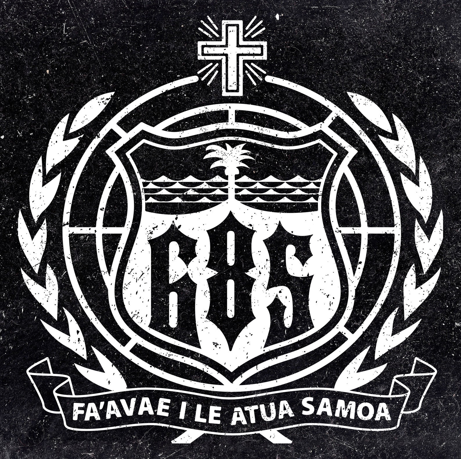 685 Samoan Shield Emblem - Digital Design - Etsy