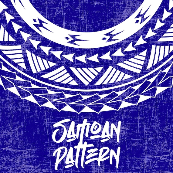 Samoan Circle Pattern Design - Etsy