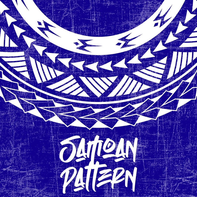 Samoan Circle Pattern Design - Etsy Australia