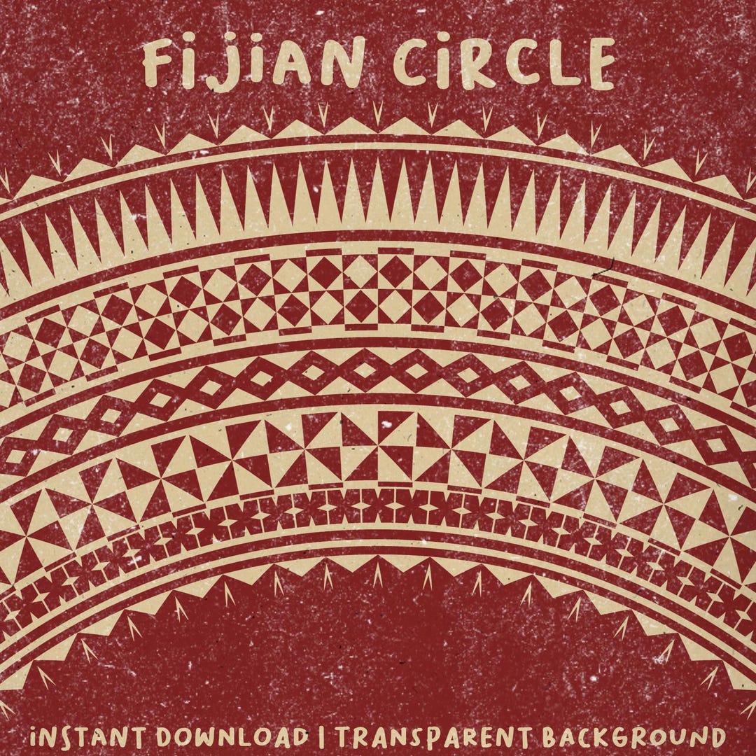 Fijian Circle Pattern - Etsy