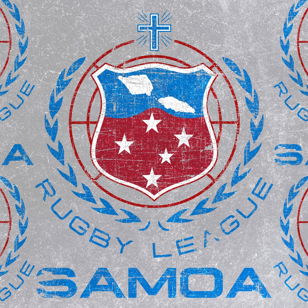 Samoa Rugby League Shield - Etsy New Zealand