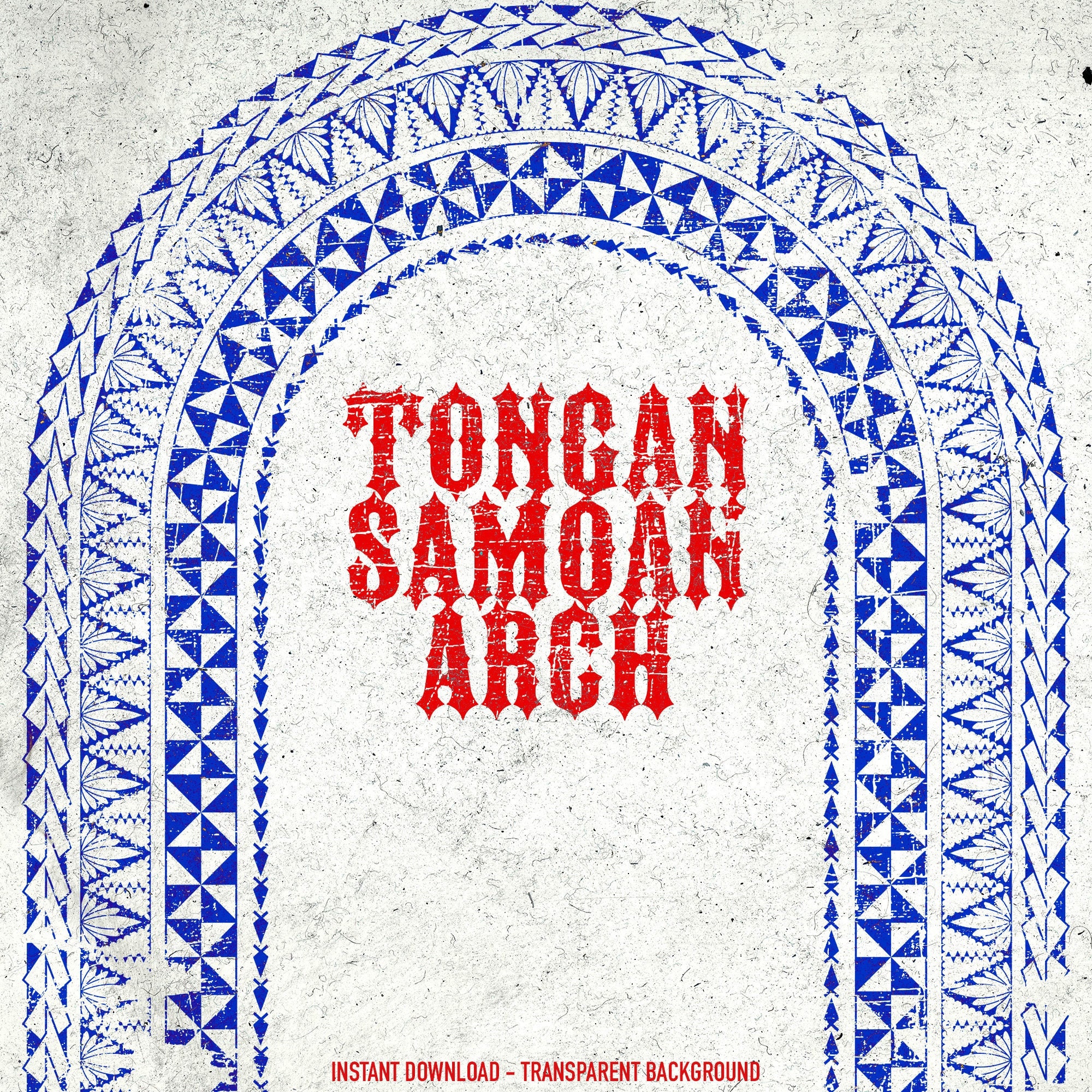 Tongan Samoan Arch Pattern - Etsy