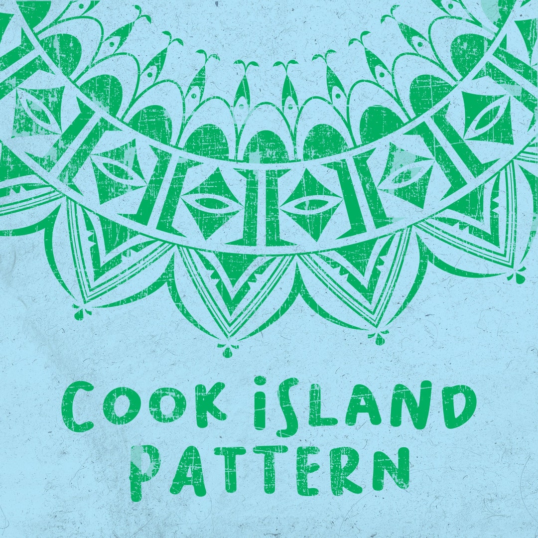 Cook Island Circle Pattern - Etsy