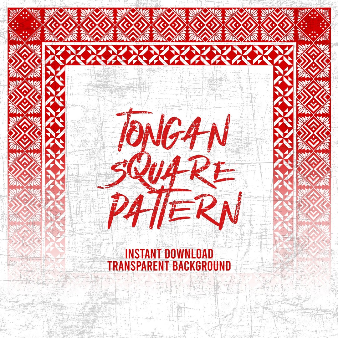 Tongan Square Pattern - Etsy
