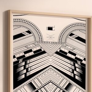 Samoan Full Pe'a Tatau Print - Etsy