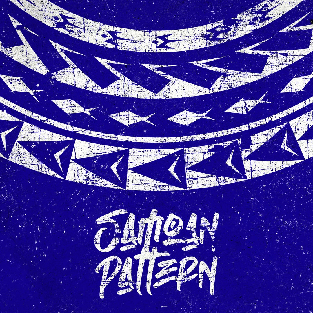 Samoan Circle Pattern Design - Etsy