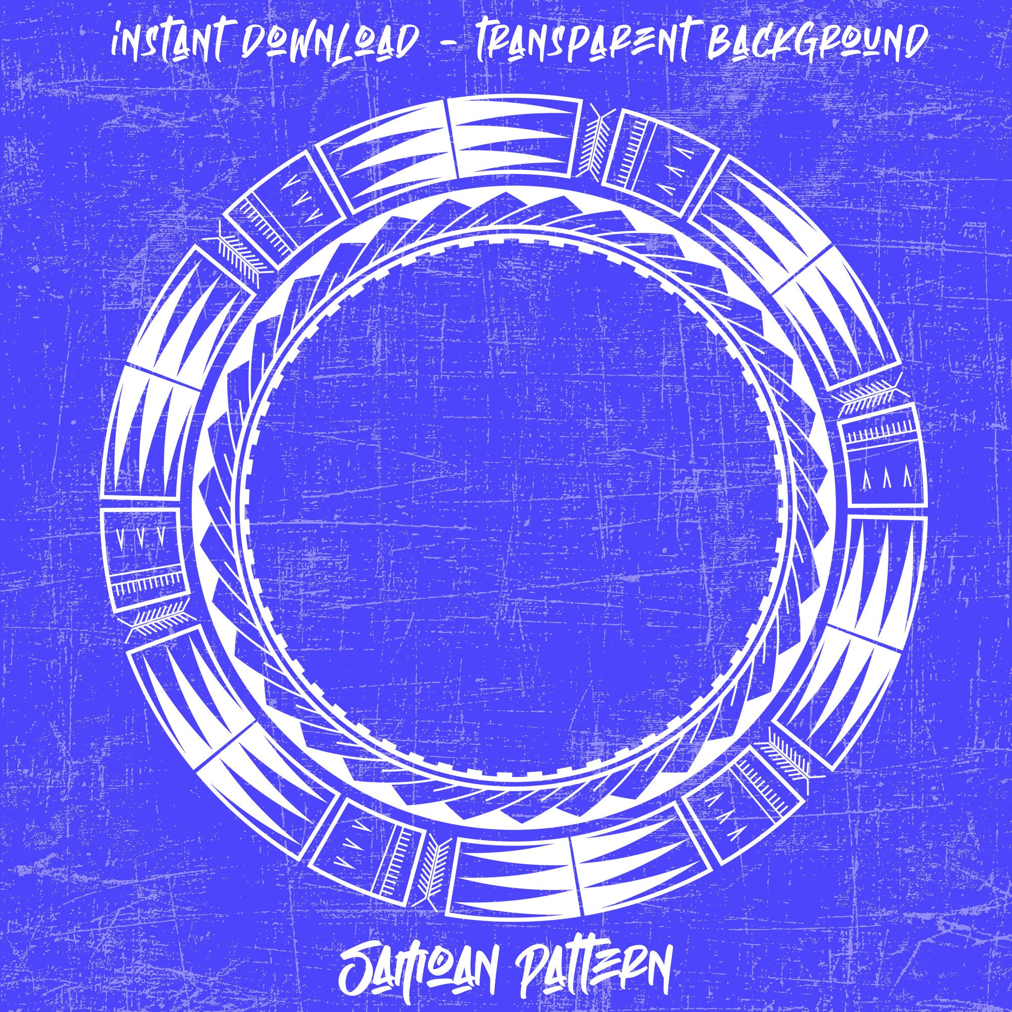 Samoan Circle Pattern - Etsy Australia