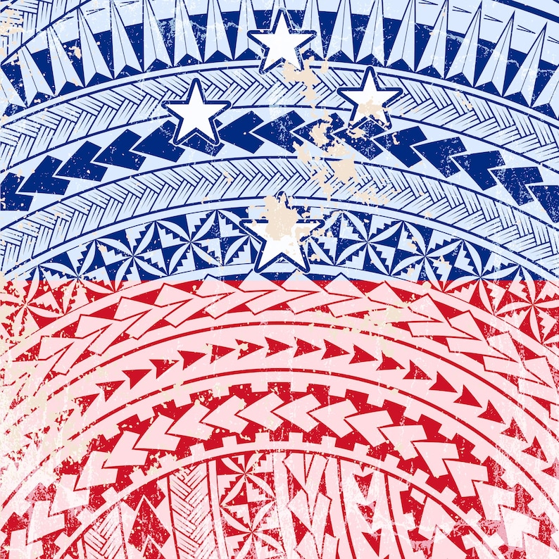 Samoan Flag - Etsy