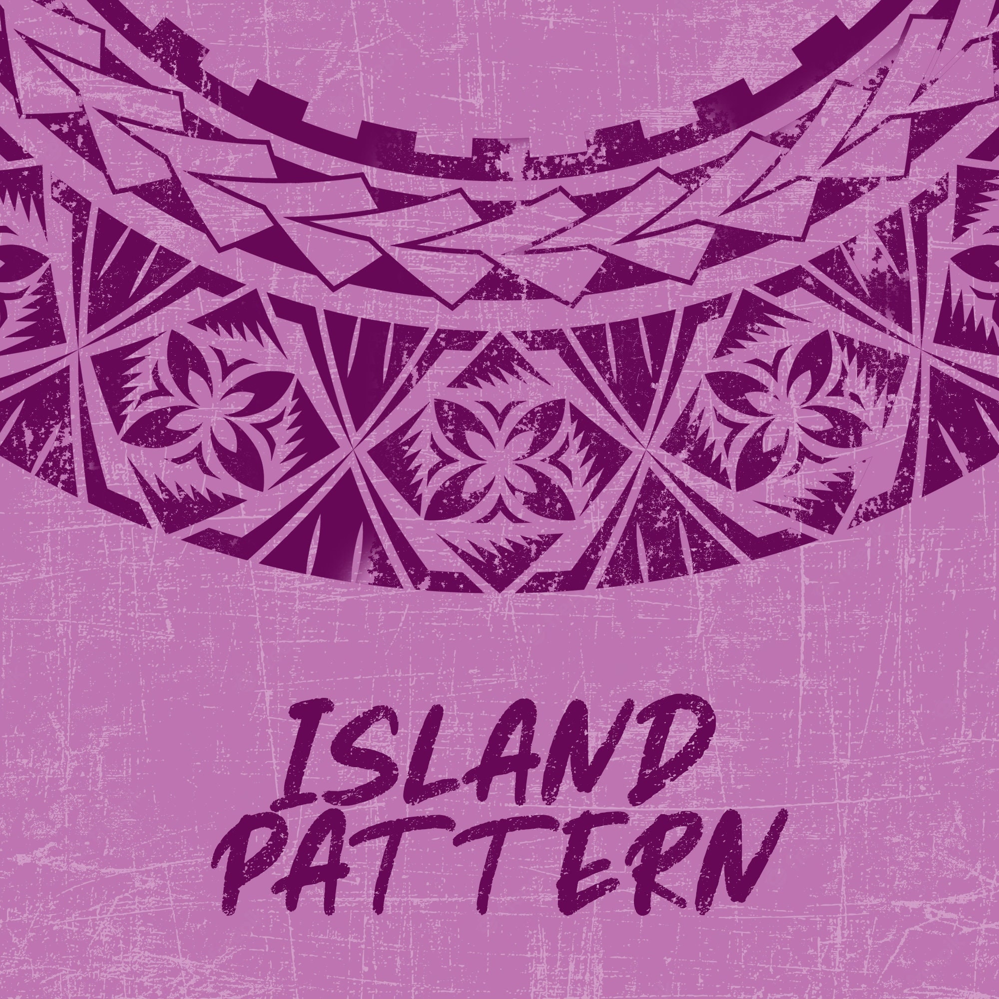 Island Circle Pattern Design - Etsy