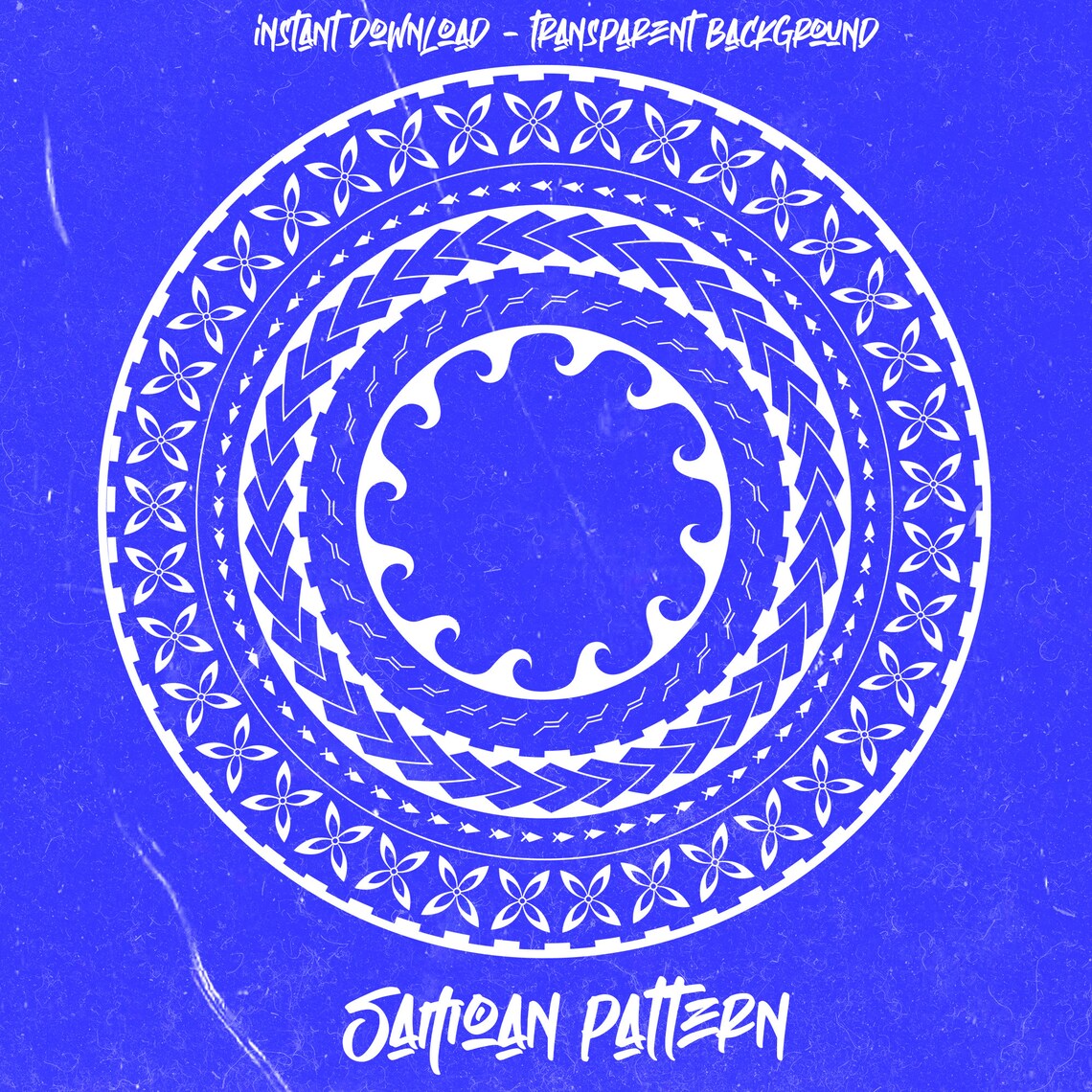 Samoan Circle Pattern Design - Etsy