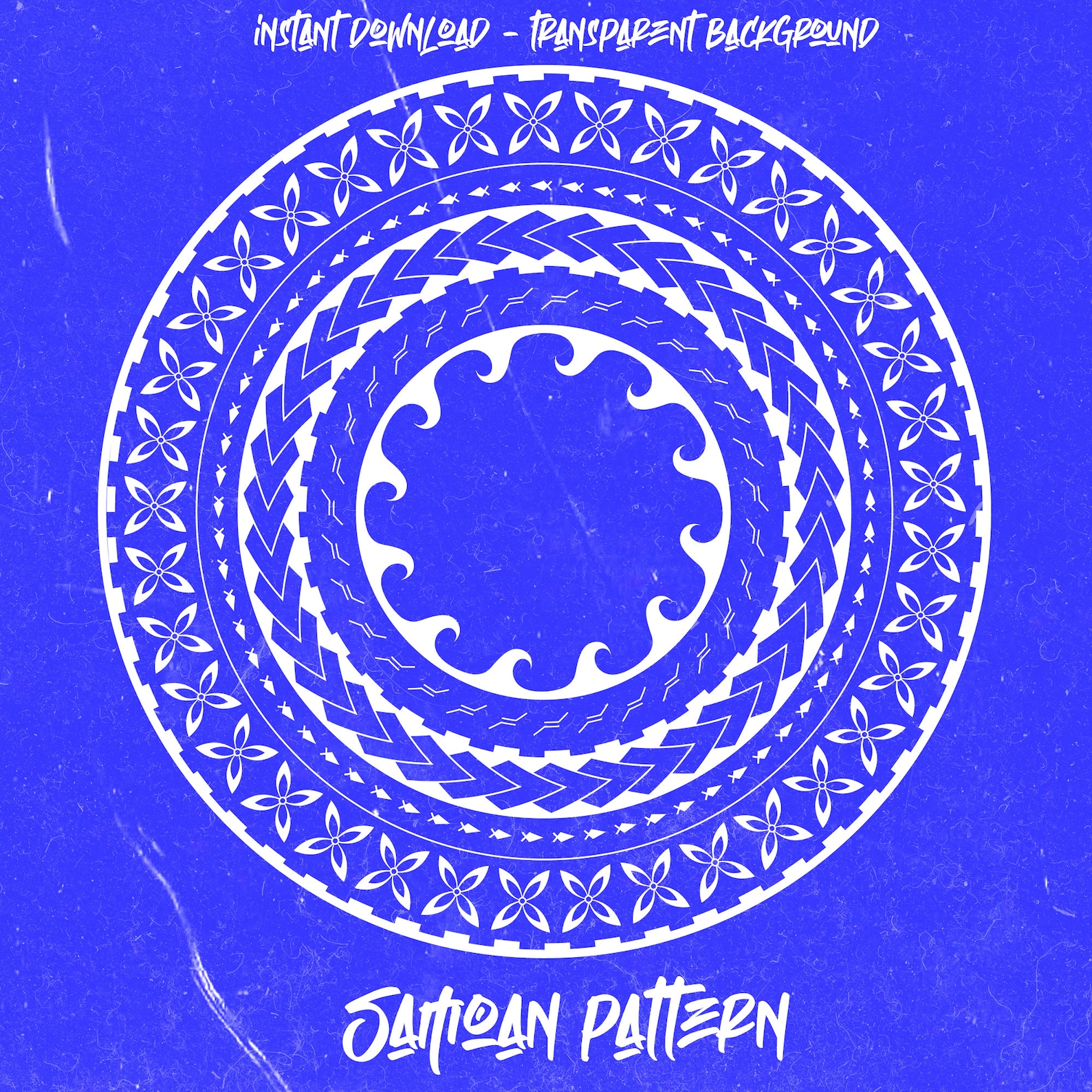 Samoan Circle Pattern Design - Etsy Australia