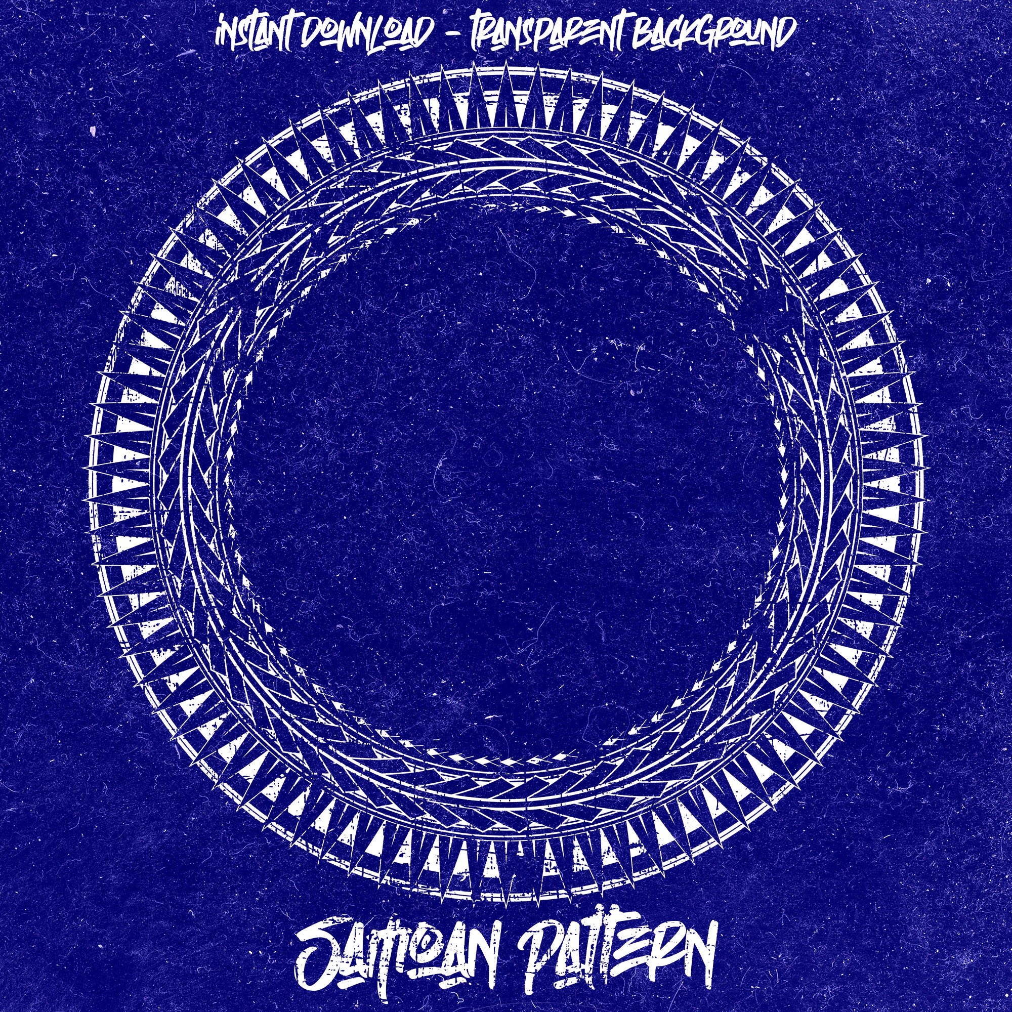 Samoan Circle Pattern Design - Etsy