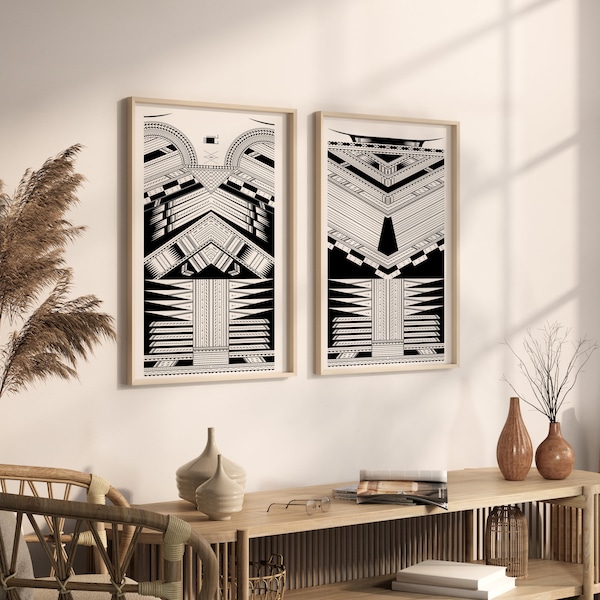 Samoan Pattern Banner - Etsy