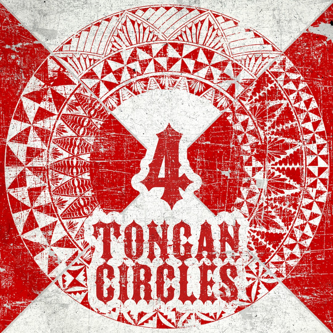 Four Tongan Circle Pattern Design Pack - Etsy
