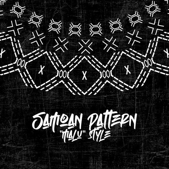 Samoan Circle Pattern malu Design - Etsy