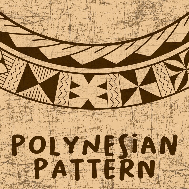 Polynesian Circle Pattern - Etsy