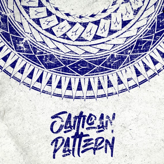 Samoan Circle Pattern Design - Etsy Australia