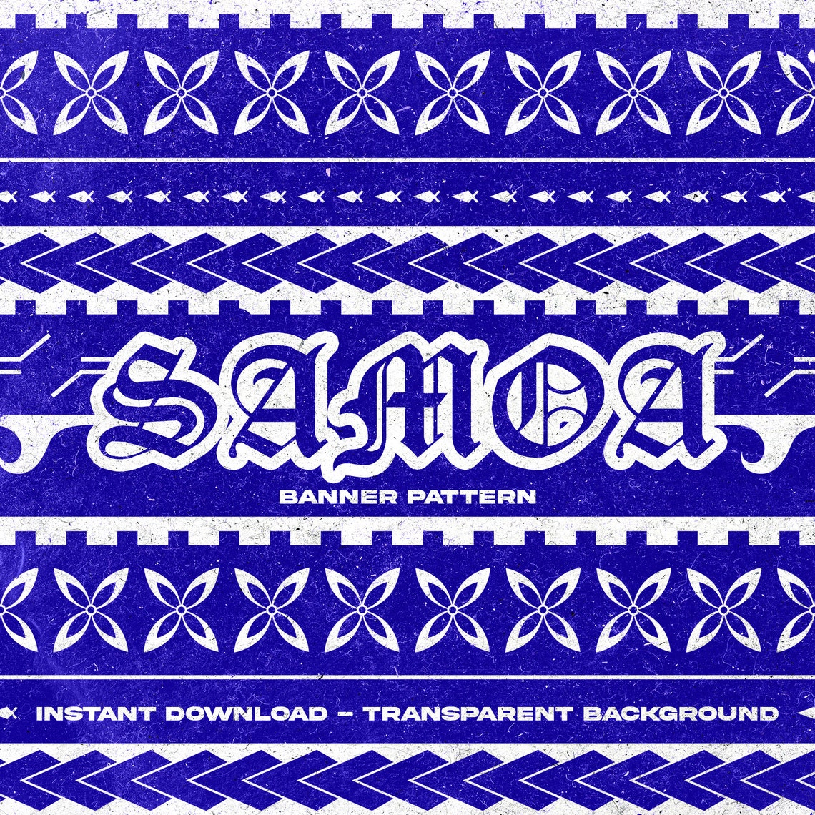 Samoan Pattern Banner - Etsy