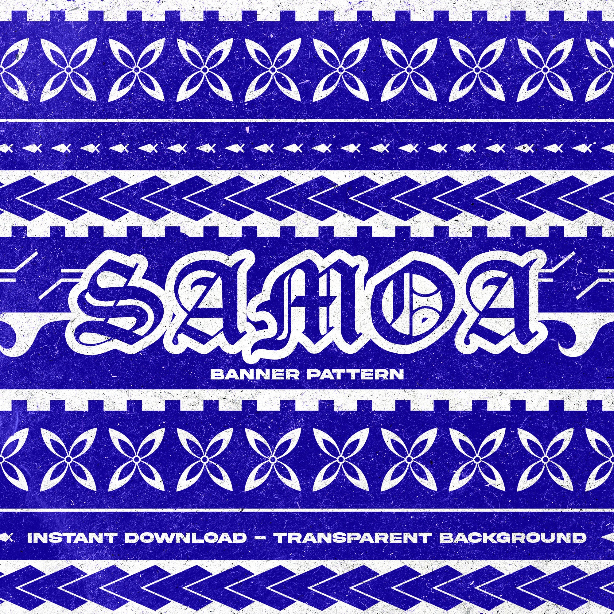 Samoan Pattern Banner - Etsy