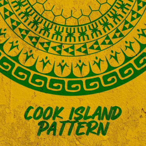 Cook Island Circle Pattern | Etsy