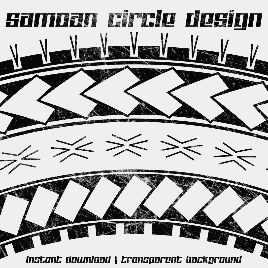 Samoan Circle Design - Etsy