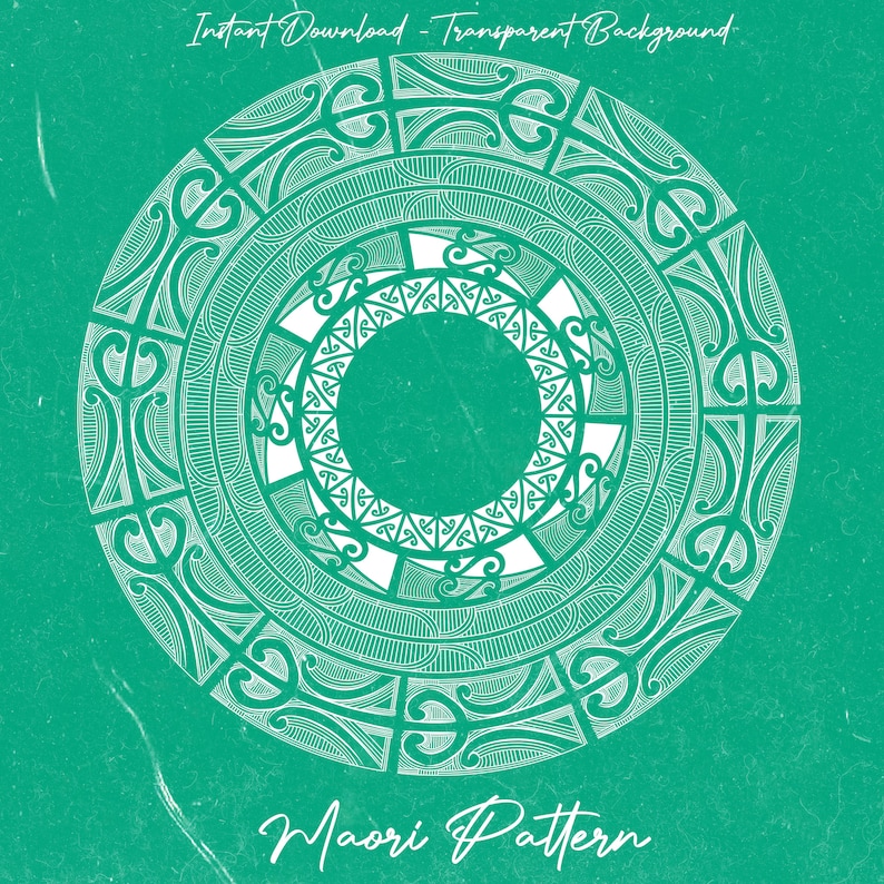 Maori Circle Pattern Design - Etsy